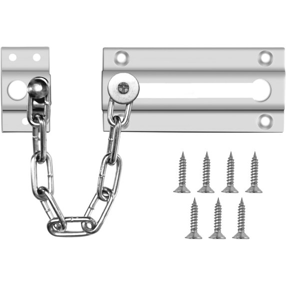 Door Chain Lock for Inside Door with Upgraded 7 Holes, Thickened Chain ...