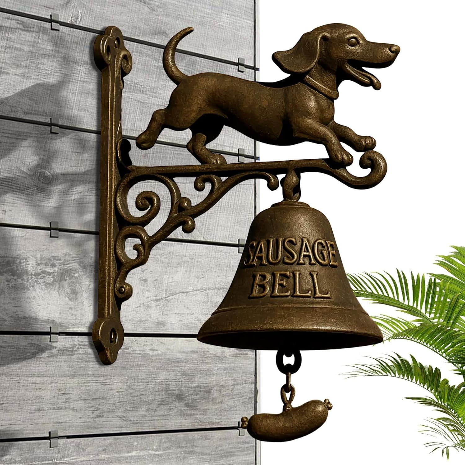 Door Chime Bell, Retro Witch Dachshund Hanging Bells, Manual Ring ...