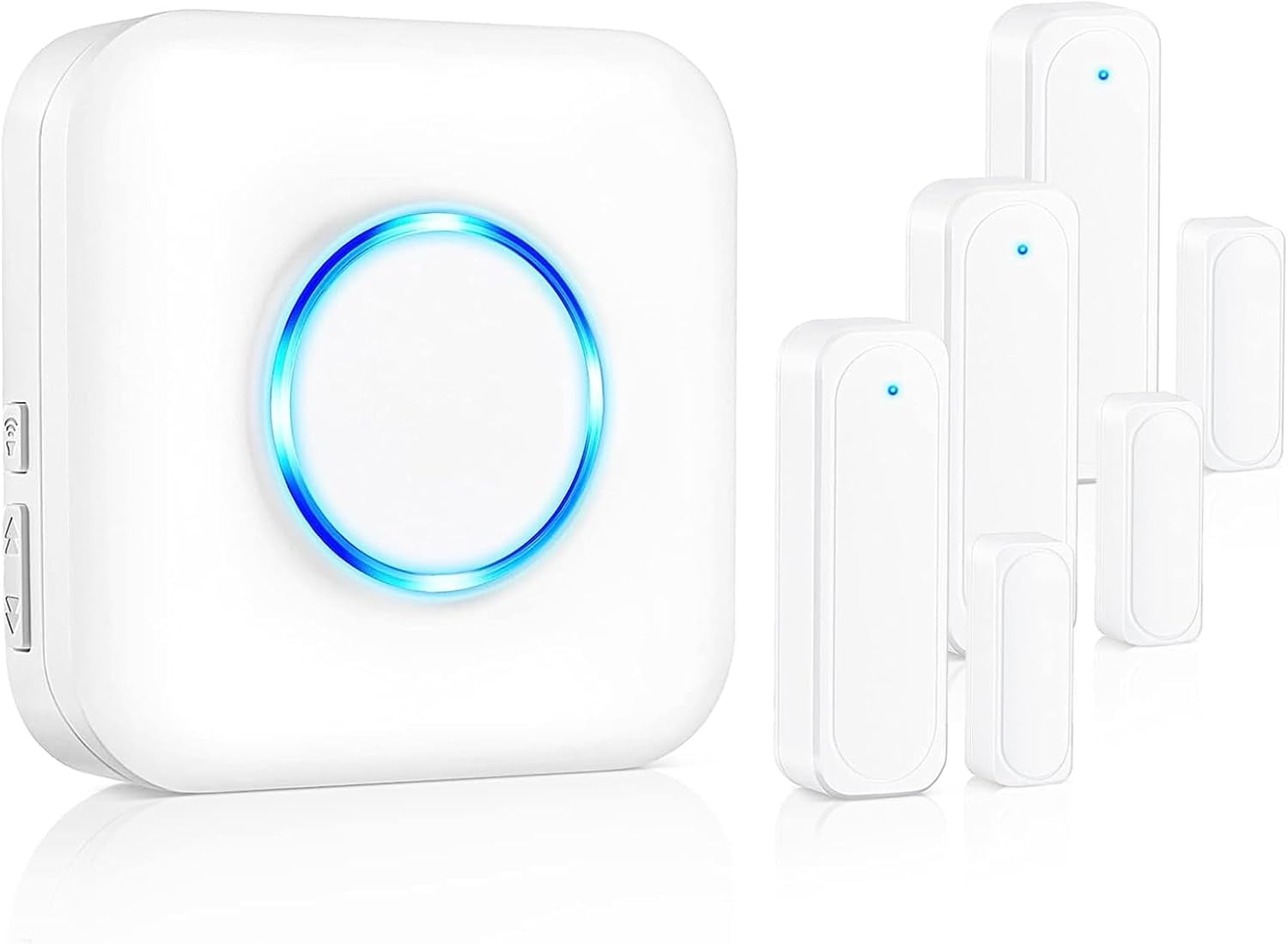 Door Chime, Wireless Door Open Contact Sensor Alarm Chime with 600 FT ...