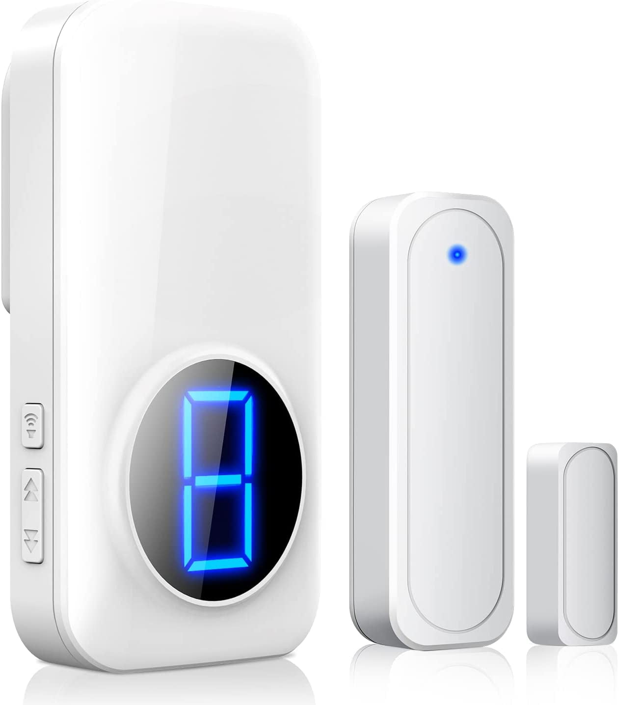 Door Chime, Wireless Door Sensor Alarm with 600ft Range 58 Chimes 5 ...