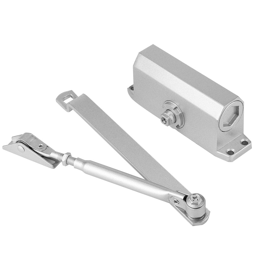 Door Closer 25~35Kg Heavy Duty Fire Retaining Open Silver Door Closer ...