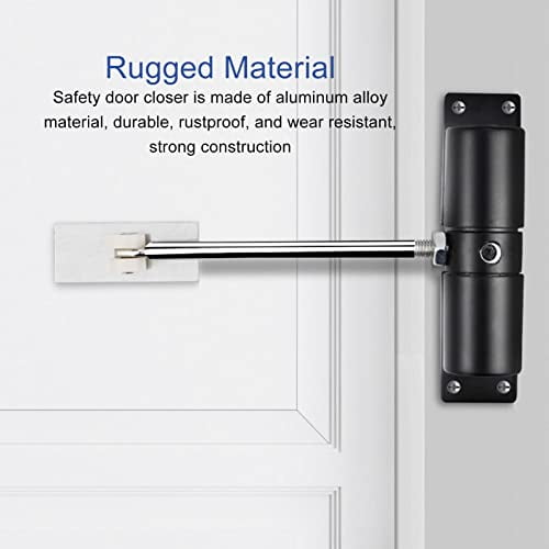 Door Closer Automatic Safety Spring Door Closer – Easy to Install to ...