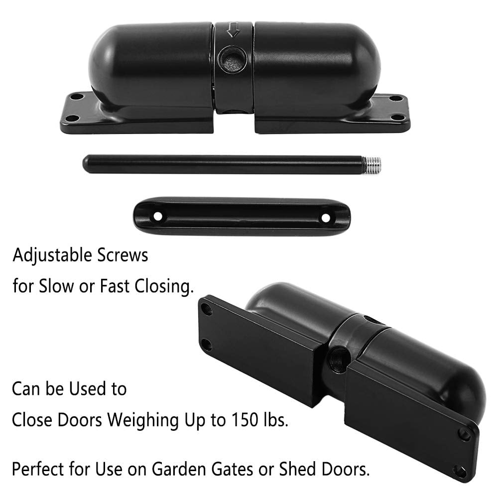 Door Closer Automatic Safety Spring Door Closer, Easy to Install to ...