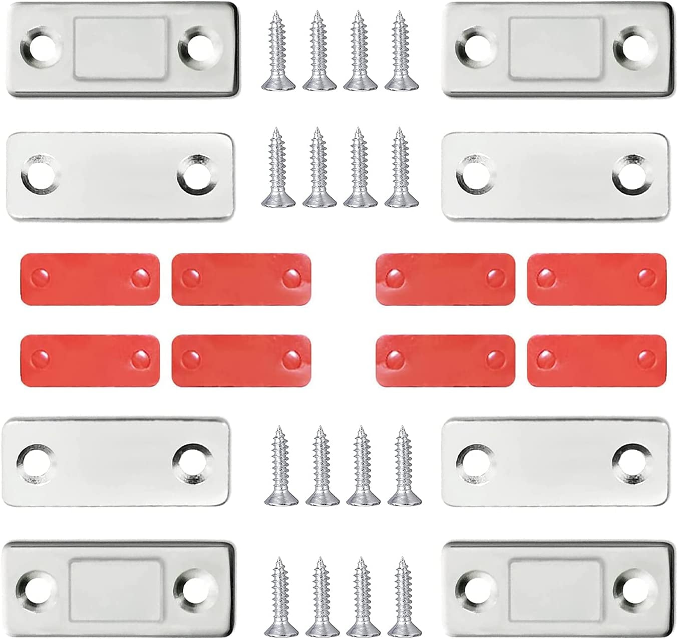 Door Closer Cabinet Magnetic Catch - 4 Pack Cabinet Door Magnetic Catch ...
