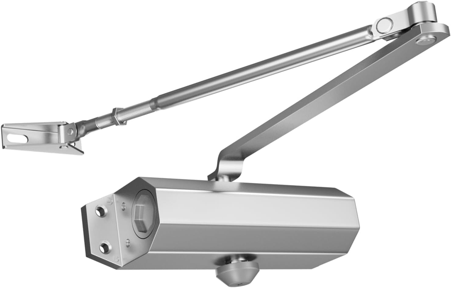 Door Closer Commercial Heavy Duty Automatic Door Closer Residential Grade 3 Spring Hydraulic ...