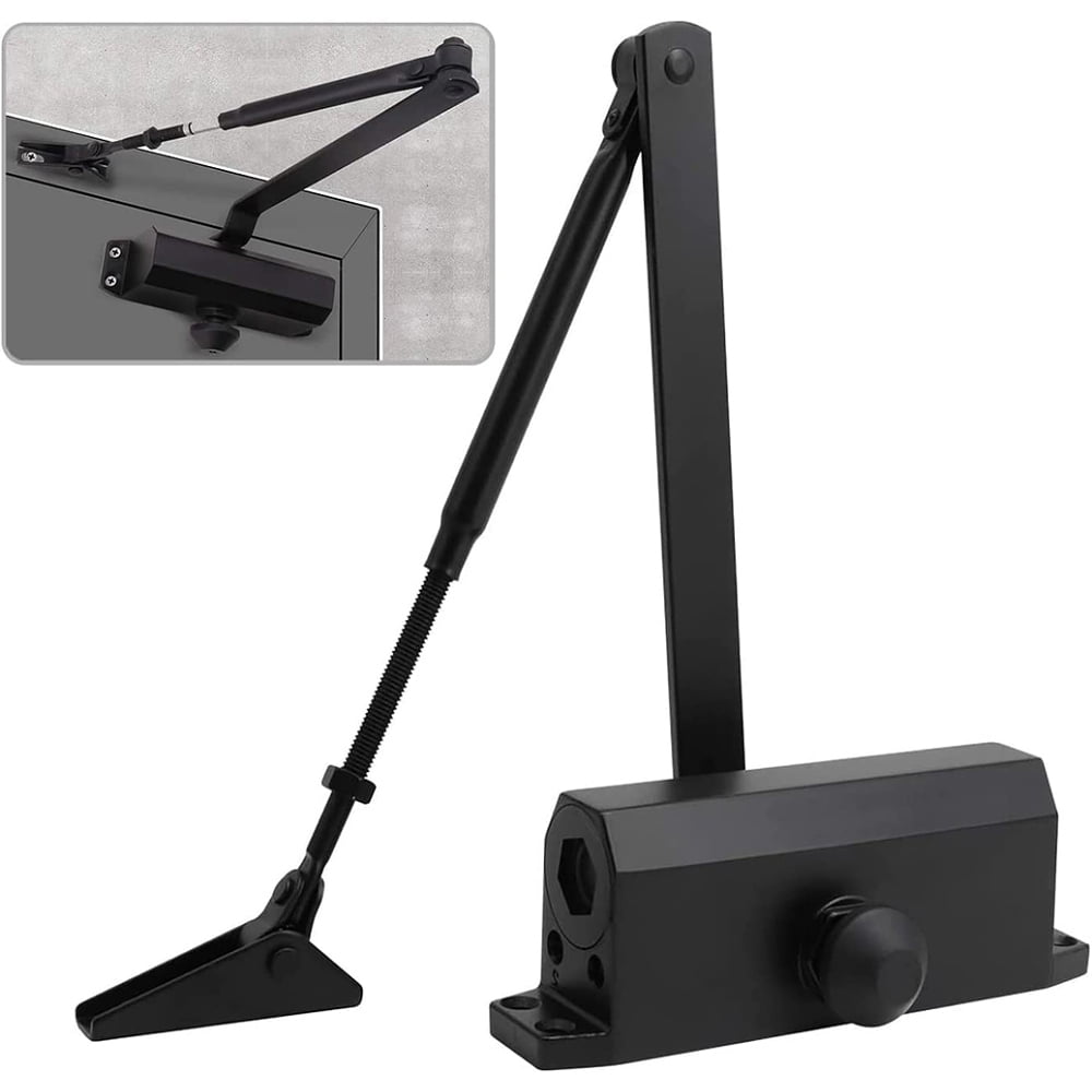 Door Closer for Families Shops Offices, Automatic Closing with Quiet ...