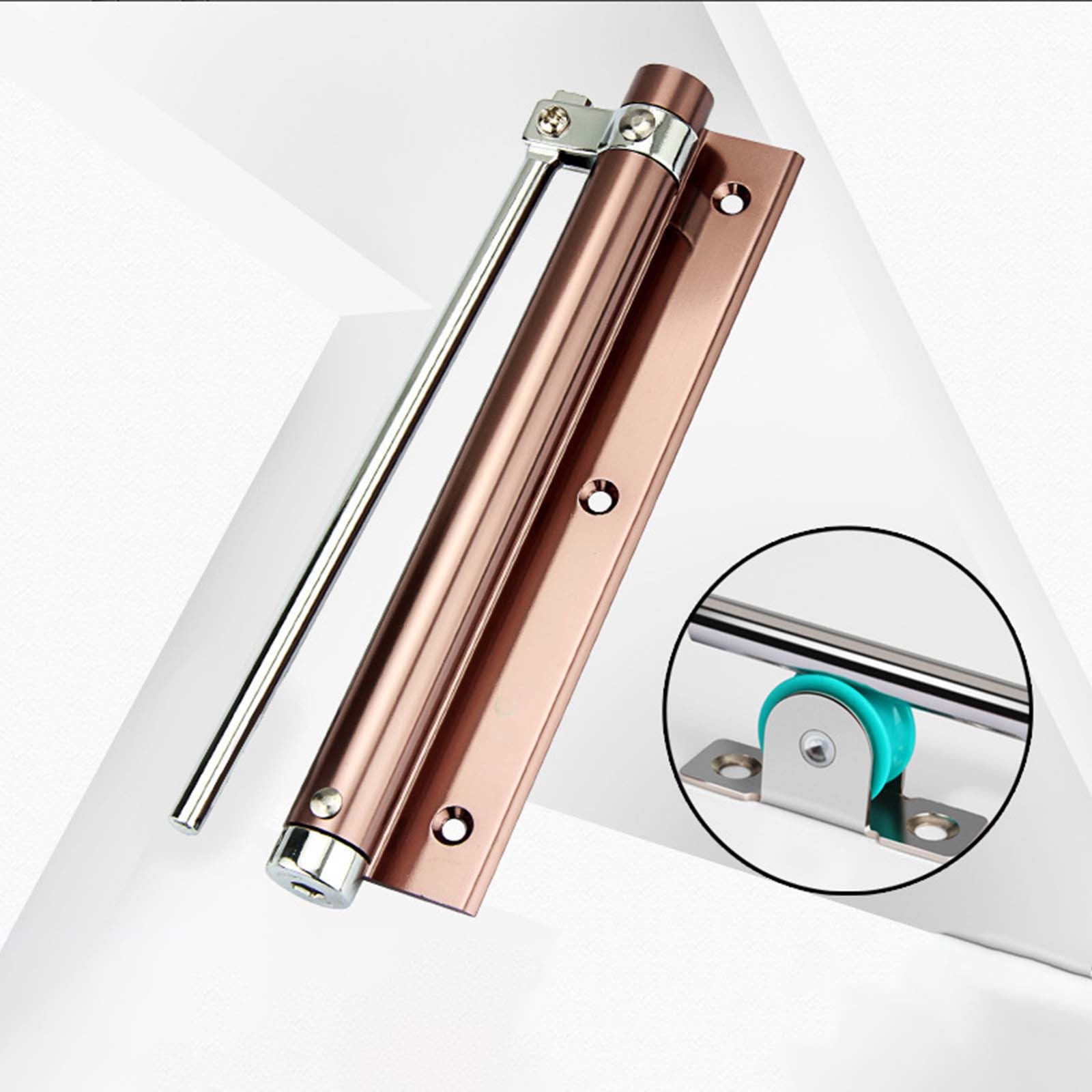 JMYHOAM Door Closer Home Automatic Door Closing Outward Opening Device ...