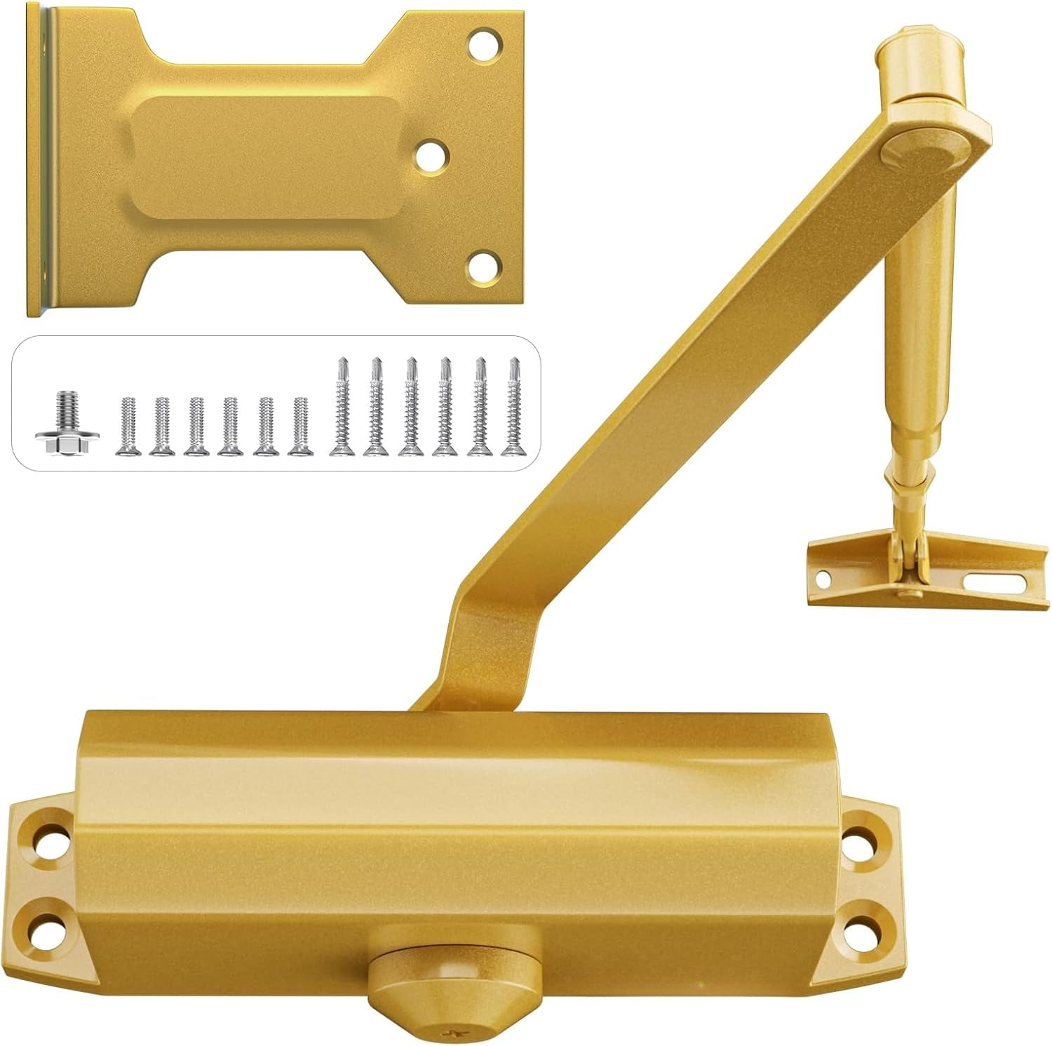 Door Closers Commercial, Heavy Duty Door Closer No Slam, Hydraulic Door ...