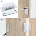 Door Closers Magnetic Catches Magnetic White 4.5cm 6 Pcs ABS Plastic ...