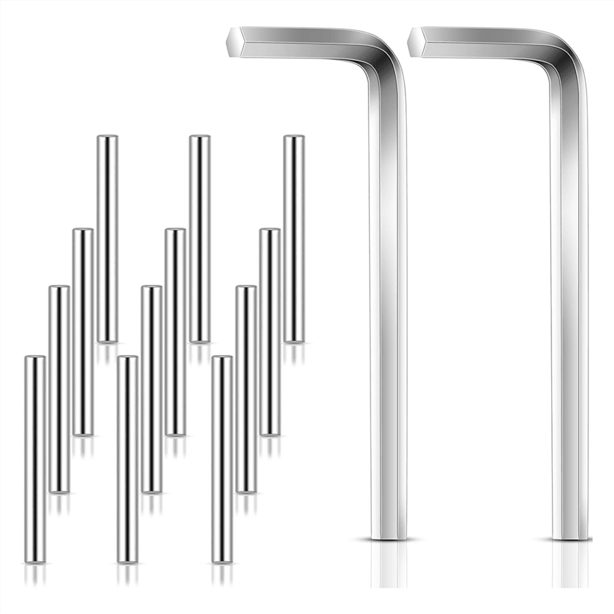 Door Closing Hinge Pin Spring Loaded Tension Replacement Kit,Metal Nail ...