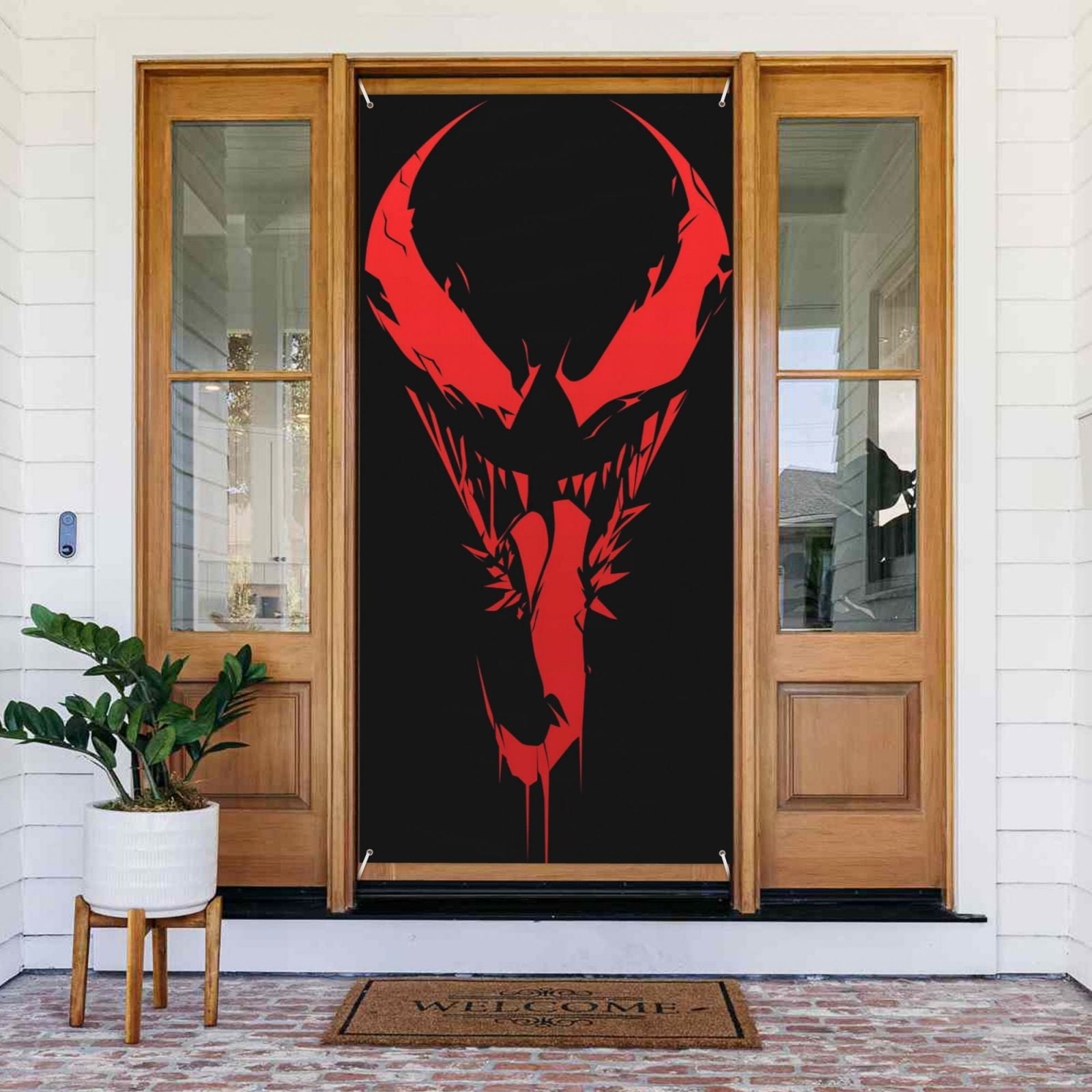 Door Cover Decorated Banner Venom Hanging Banner Backdrop Tapestry ...