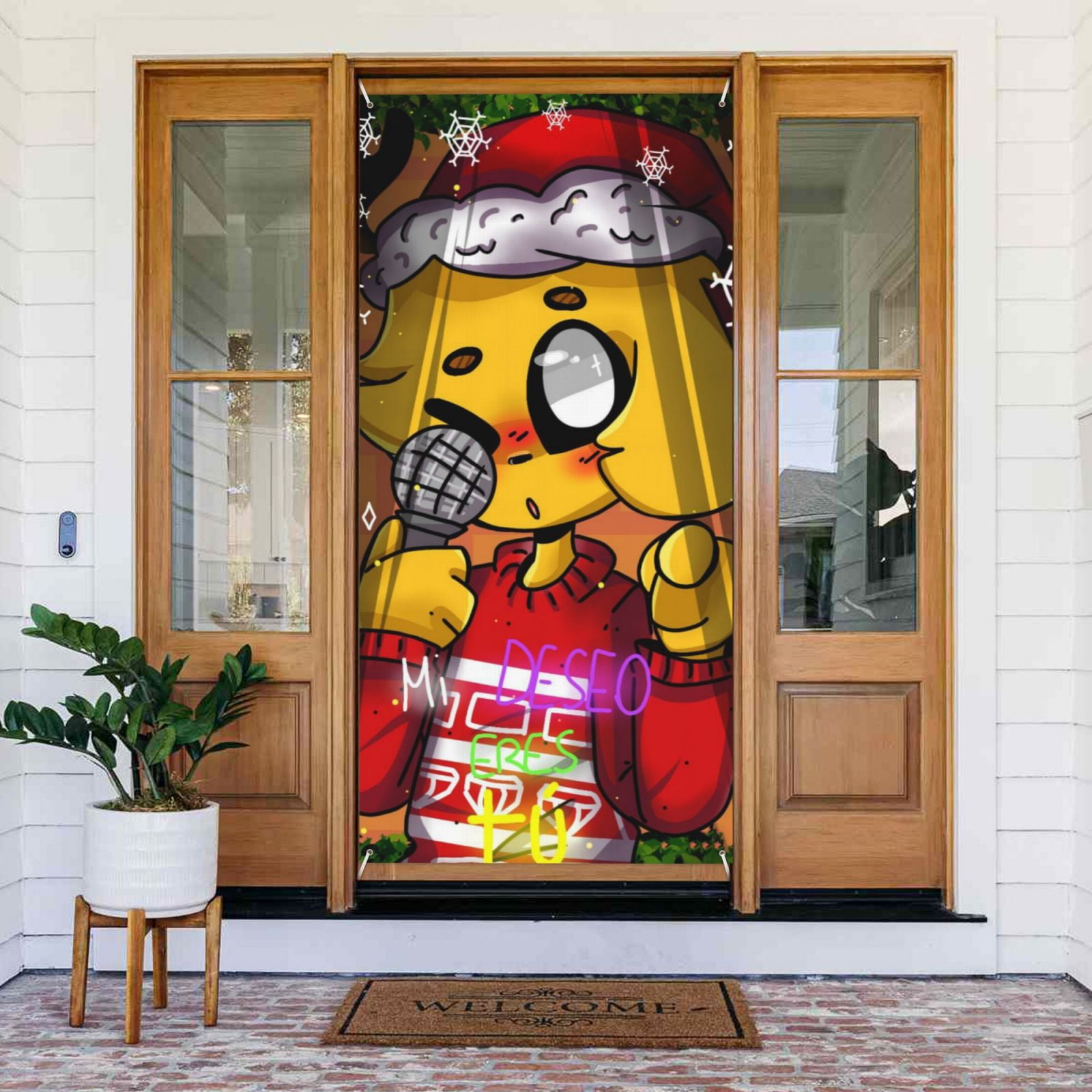 Door Cover Decoration Mikecrack Hanging Banner Backdrop Tapestry ...