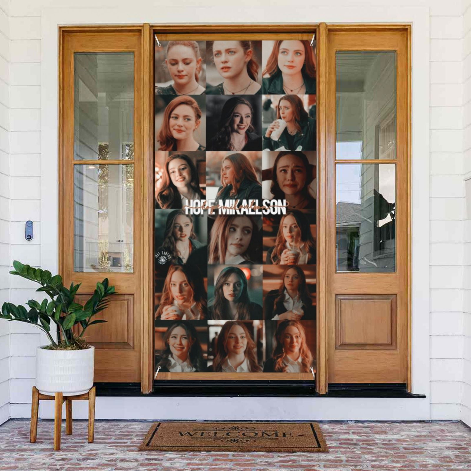Door Cover Decoration Vampire Legacies Hope Mikaelson Hanging Banner ...