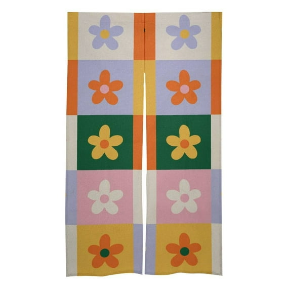 Door Curtain 34×57in Design Symmetrical Isolation Of Hot And Cold Air ...