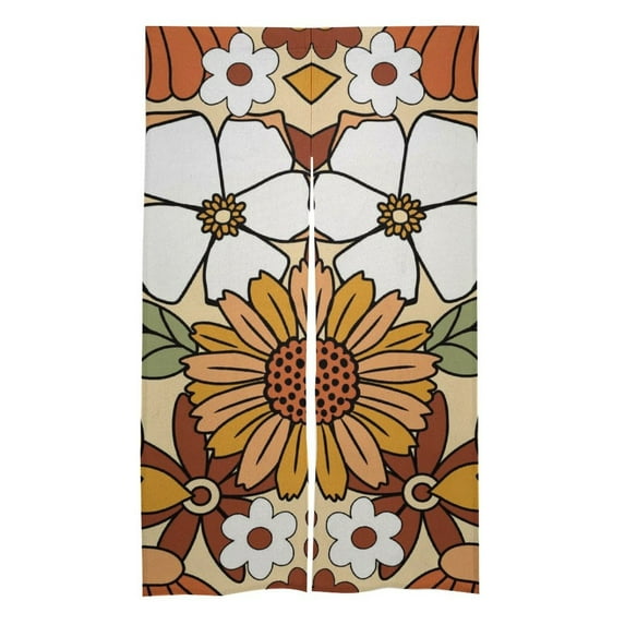 Door Curtain 34×57in Design Symmetrical Isolation Of Hot And Cold Air ...