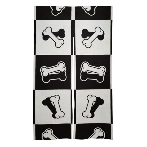 Door Curtain 34×57in Design Symmetrical Isolation Of Hot And Cold Air ...