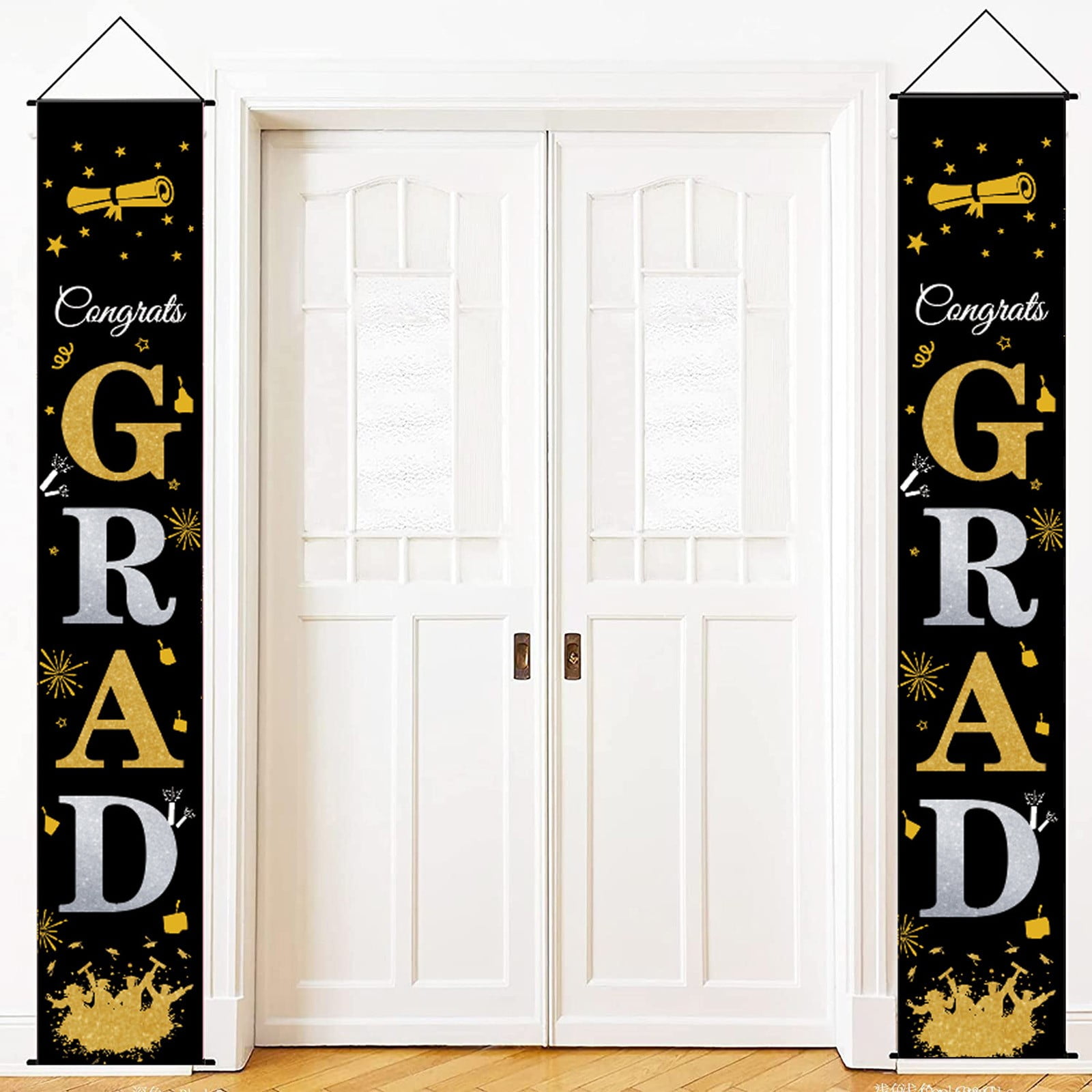 Door Curtain Hanging Flag Graduation Couplet Series - 2025 Graduation ...
