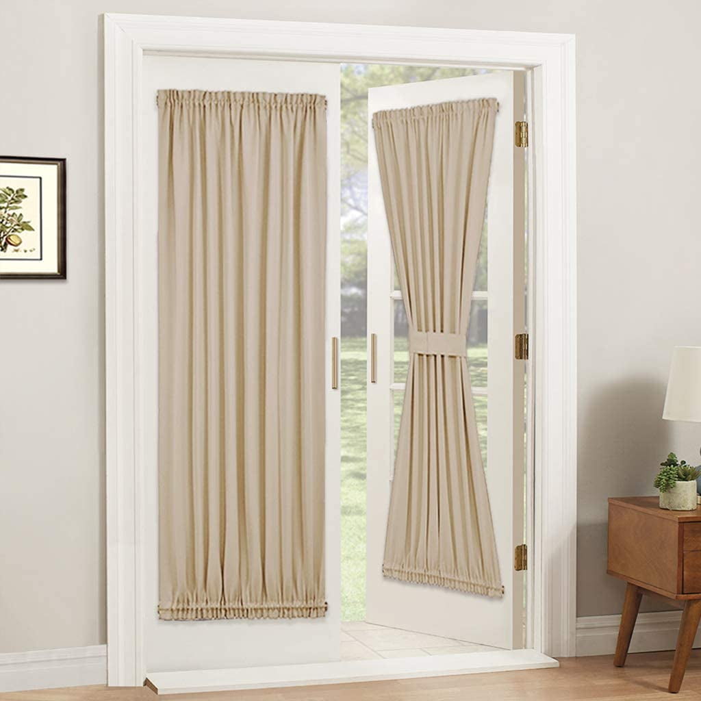 Door Curtain Panel For Privacy Blackout Curtains, Room Darkening ...