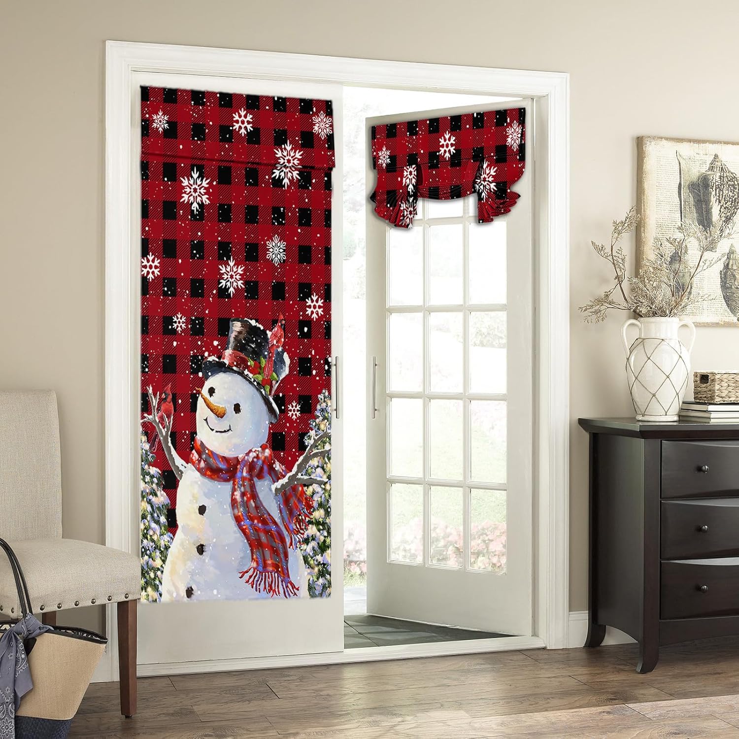 Polyester Door Curtain 69x26 Inches (175x66 cm), Privacy Partition ...