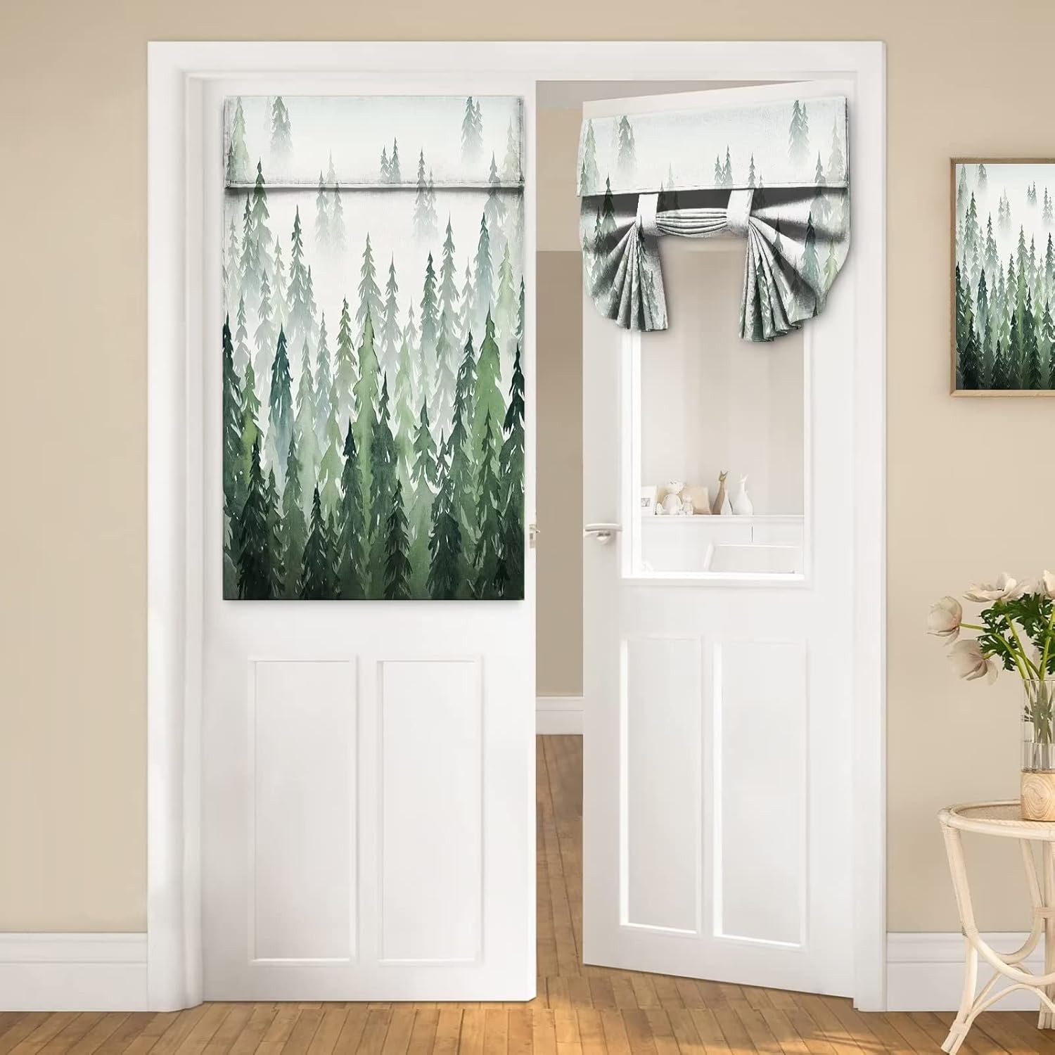 Polyester Door Curtain 69x26 Inches (175x66 cm), Privacy Partition ...