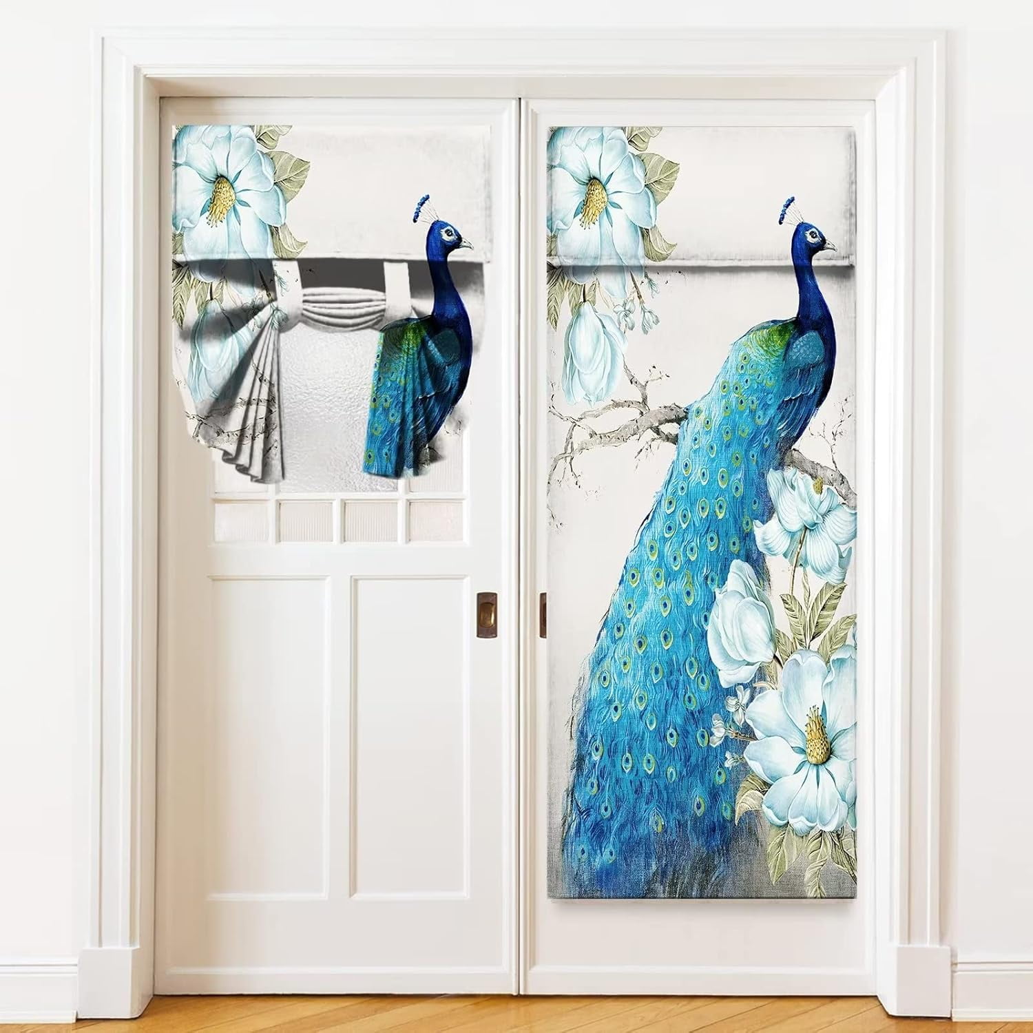 Polyester Door Curtain 69x26 Inches (175x66 cm), Privacy Partition ...