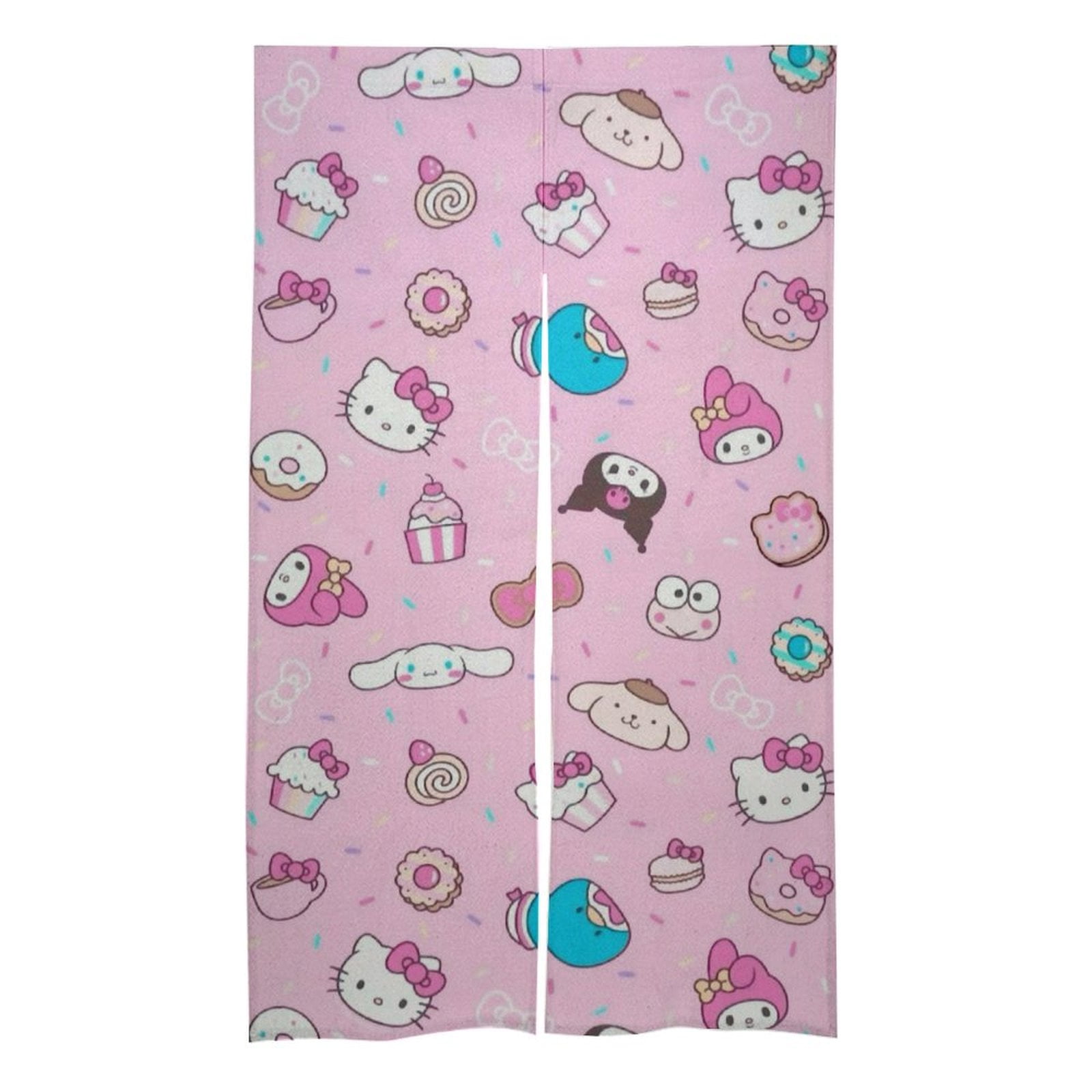 Door Curtains Splice for Doorways Privacy,Cartoon Bookcase Blackout ...