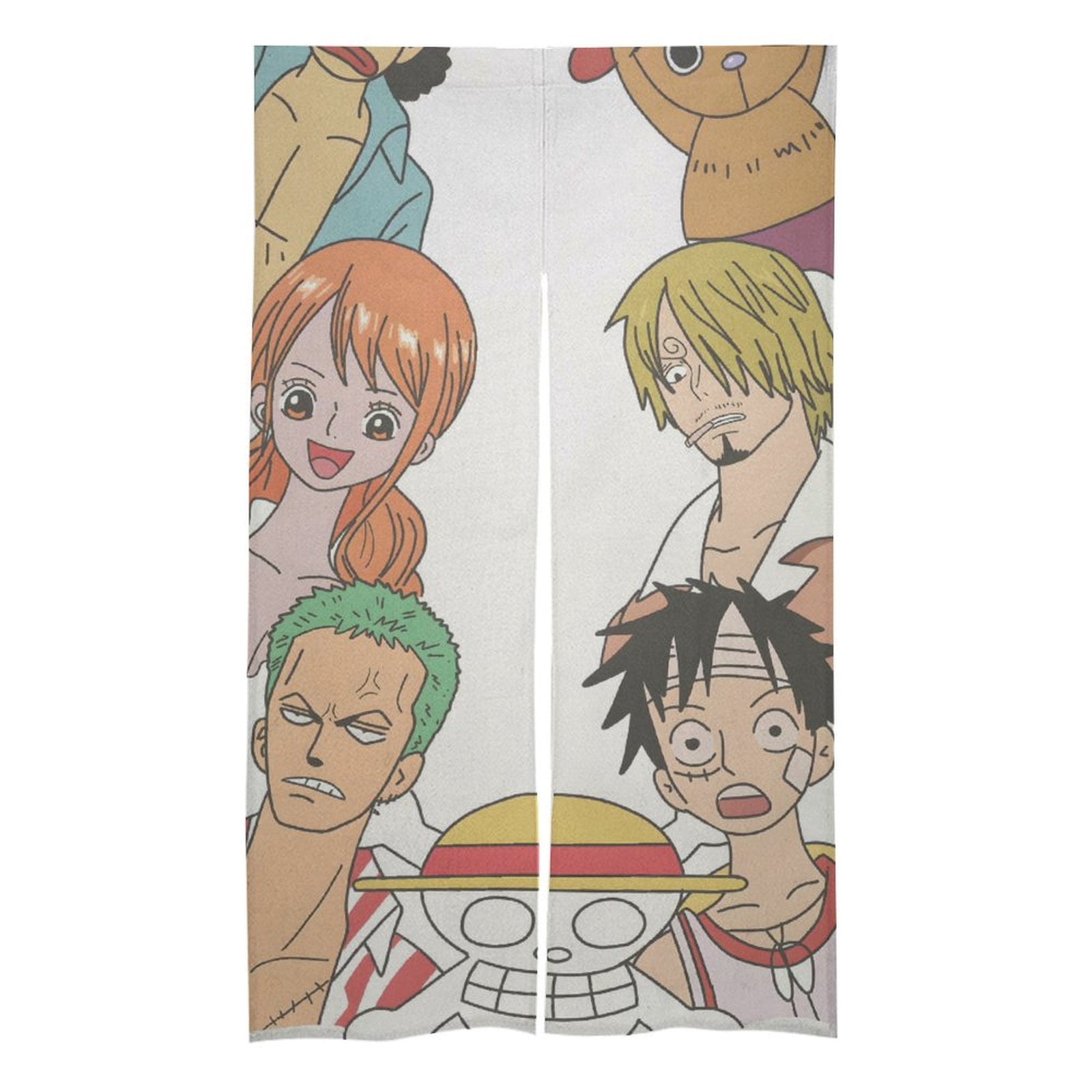 Door Curtains Splice for Doorways Privacy,Cartoon Bookcase Blackout ...