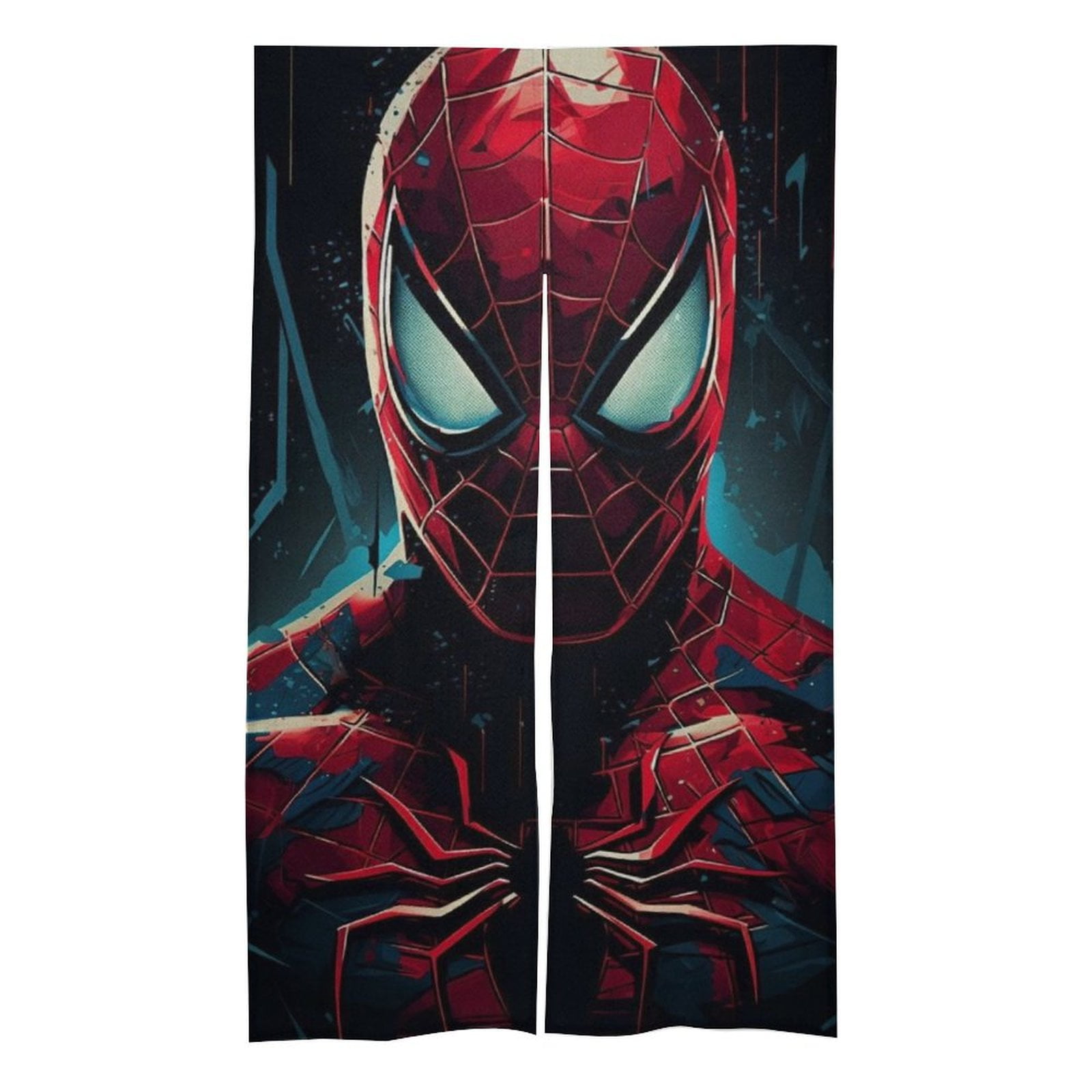 Door Curtains Splice for Doorways Privacy,Cartoon Bookcase Blackout ...