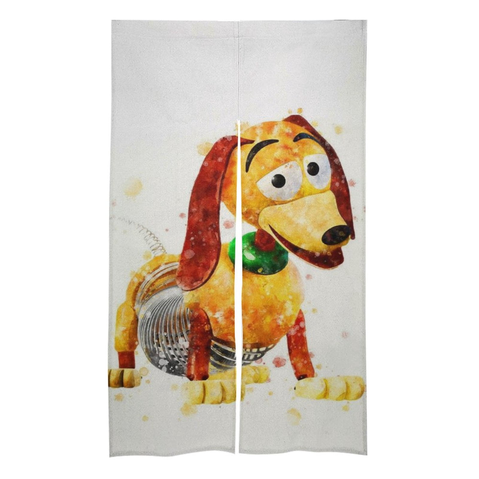 Door Curtains Splice for Doorways Privacy,Cartoon Bookcase Blackout ...