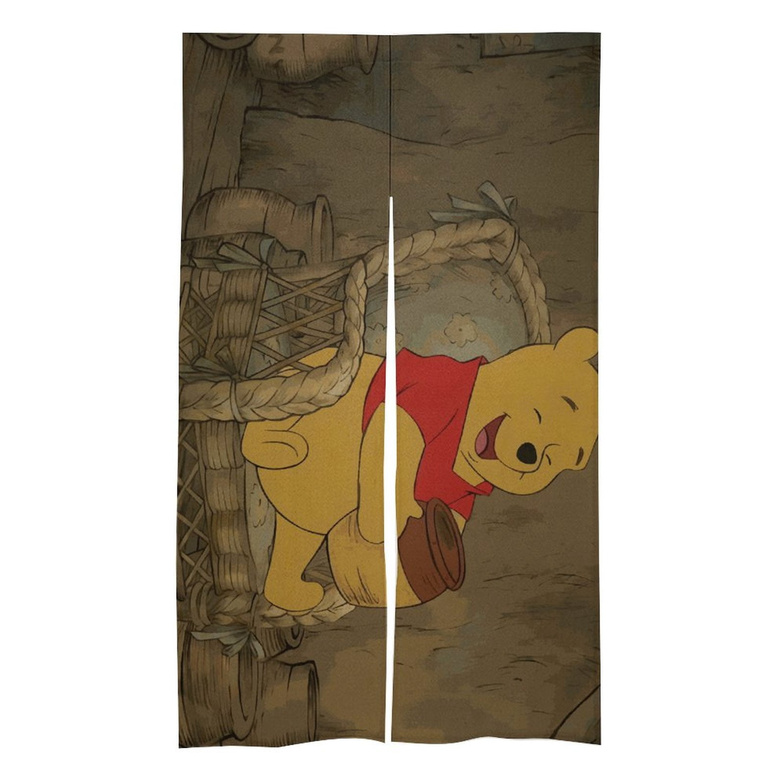 Door Curtains Splice for Doorways Privacy,Cartoon Bookcase Blackout ...