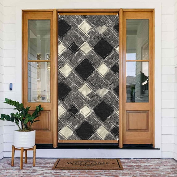 Door Decoration Banner 72.8×35.4in Strong And Durable Use Safe Folding ...