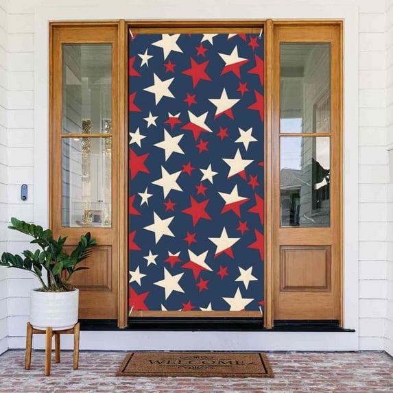 Door Decoration Banner 72.8×35.4in Strong And Durable Use Safe Folding ...