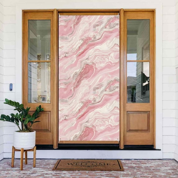 Door Decoration Banner 72.8×35.4in Strong And Durable Use Safe Folding ...