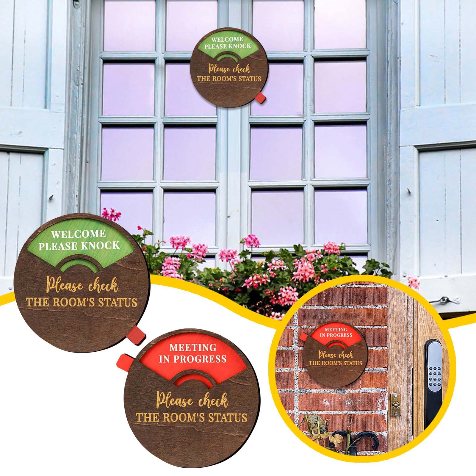 Door Decorations Hanging Outdoor Christmas Outdoor Home Sign Wall ...