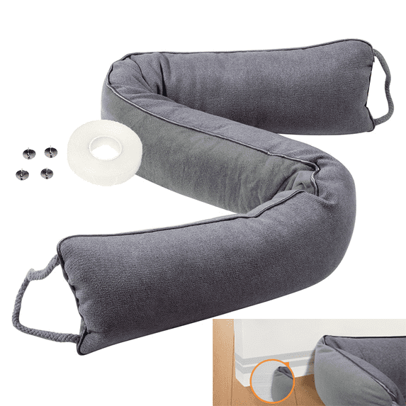 Door Draft Stopper, 36 Inch Under Door Draft Blocker Noise Stopper ...