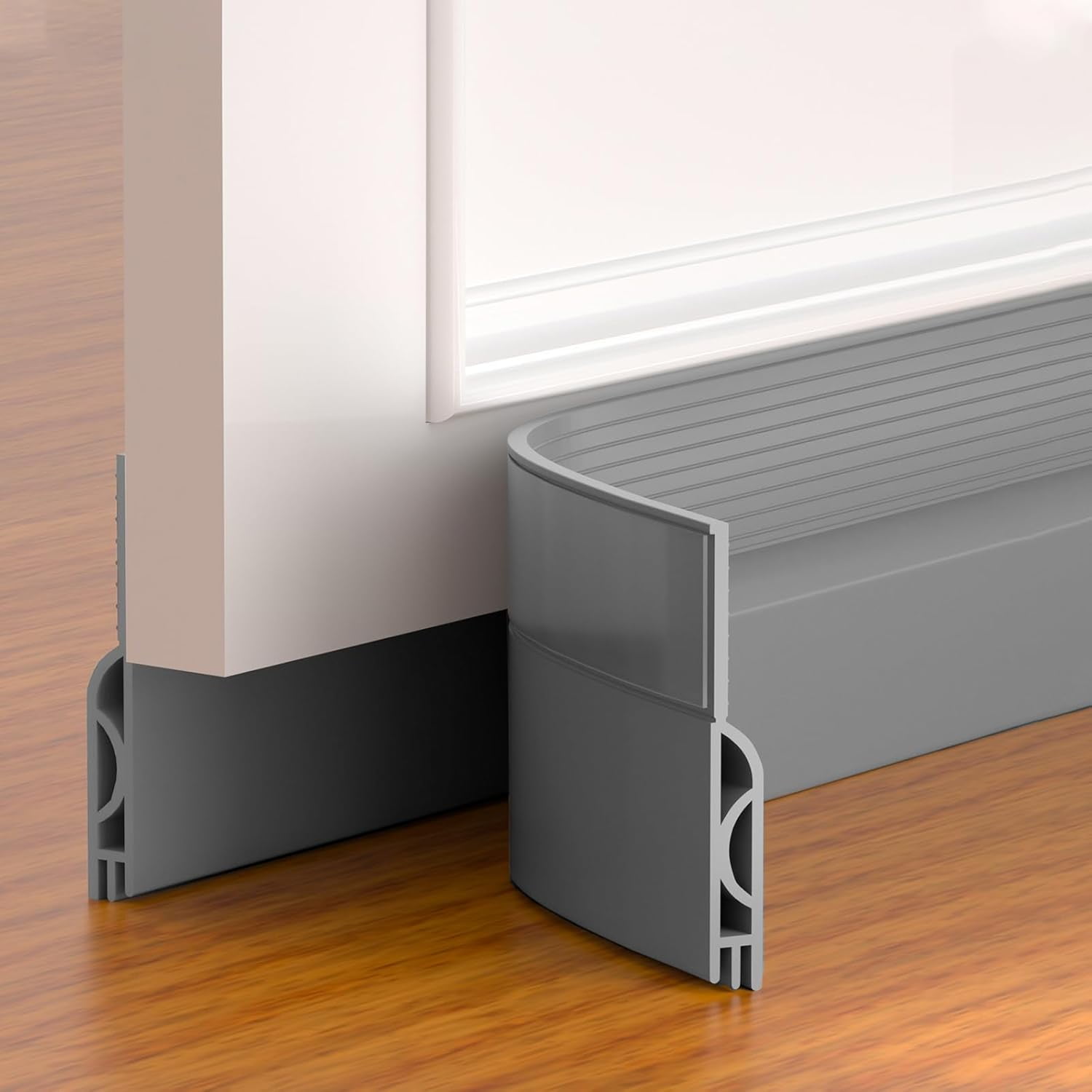 Door Draft Stopper,Adjustable Door Sweep for Bottom of Door,Silicone ...