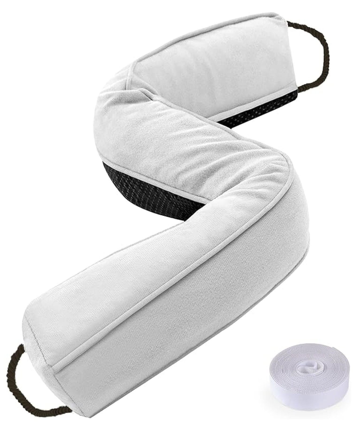 Door Draft Stopper Blocks Hot and Cold Air with Removable Washable ...