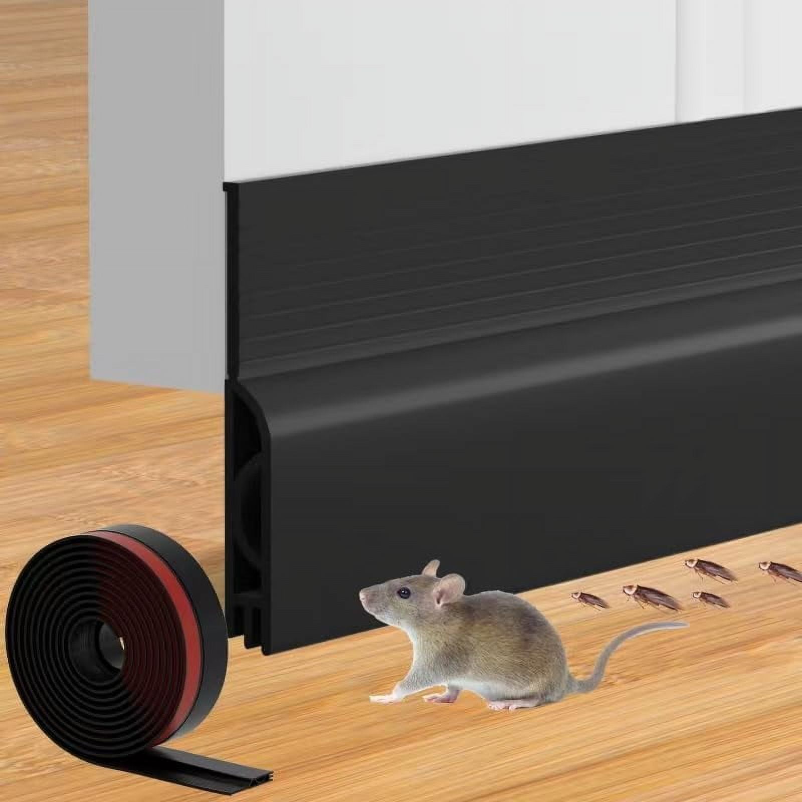 Door Draft Stopper for Bottom of Door, Adjustable Weather Stripping ...