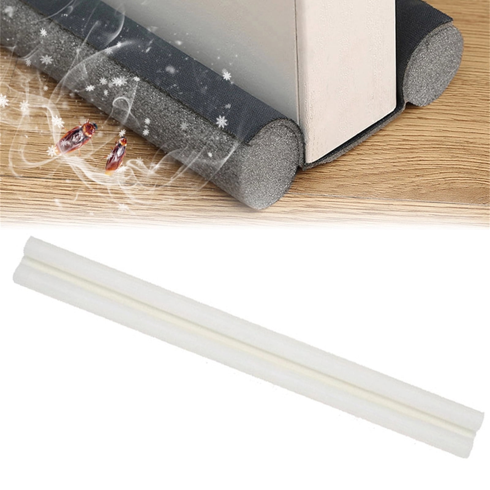 Door Draft Stopper for Bottom of Doors, 36" Under Door Sweep ...