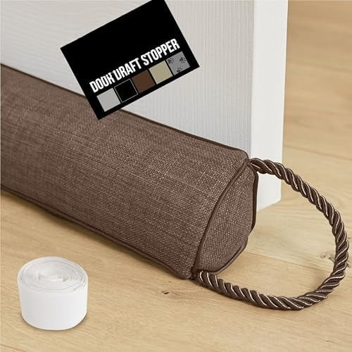 Door Draft Stopper for Bottom of Doors, Sweep Weather Stripping Seal ...