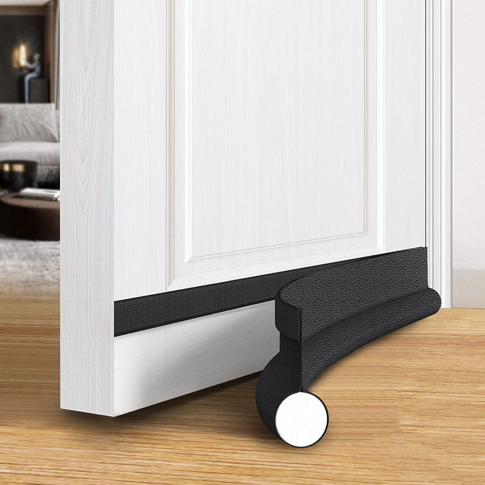 Door Draft Stopper Bottom One Sided Door Draft Blockers，35.8" Cutable ...