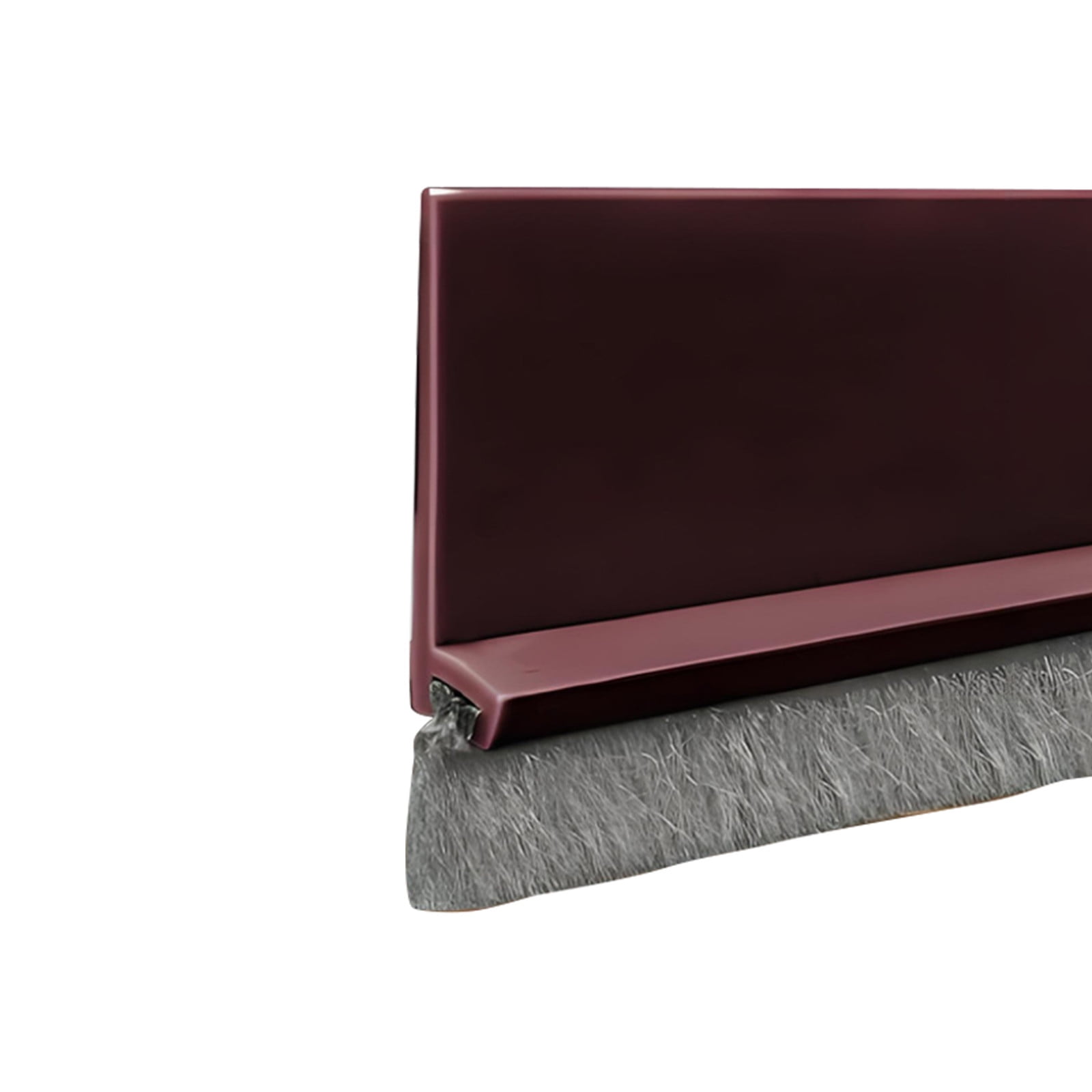 Door Draft Stopper with Brush, 39" Door Sweep for Bottom of Door, Self ...