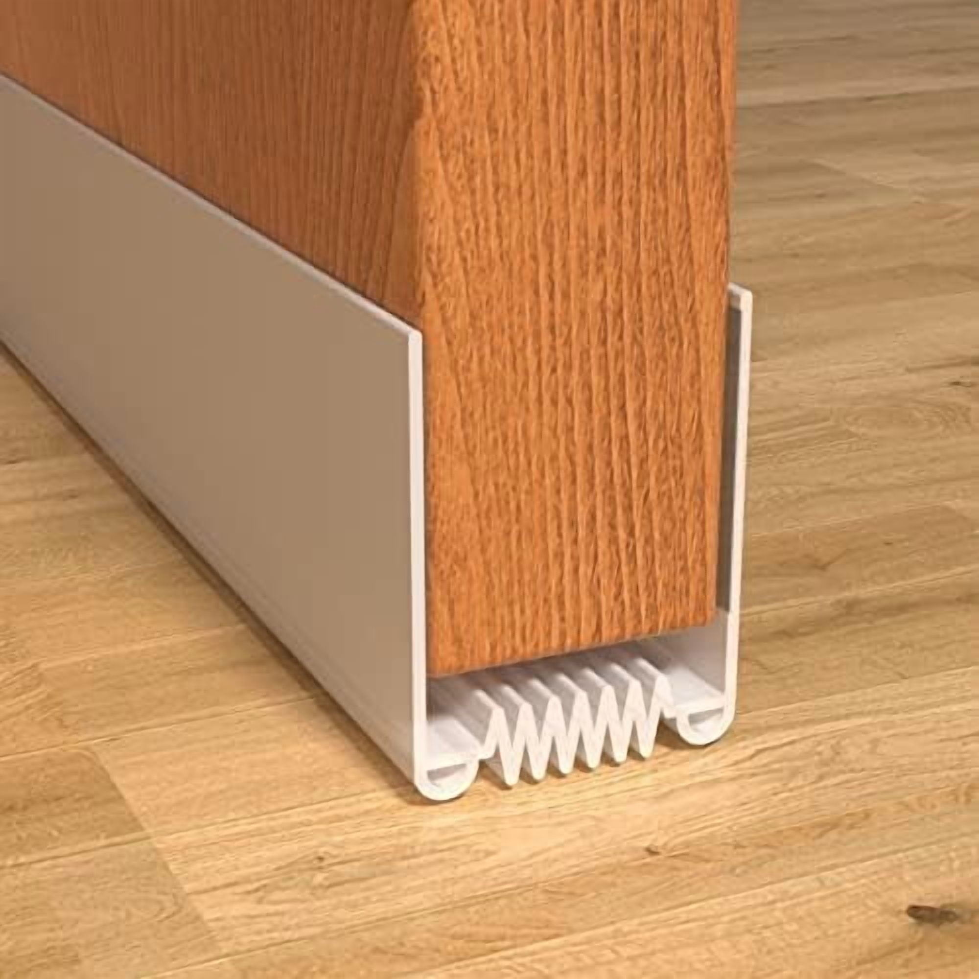 Door Draft Stopper, Cuttable Weather Stripping Door Seal, Strong Adhesive Door Sweep for ...