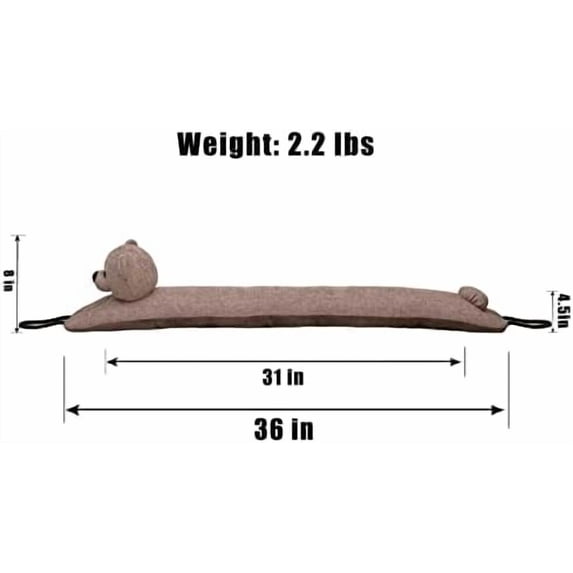 Under Door Draft Stopper Decorative Wind Stopper 36 inch for Door ...
