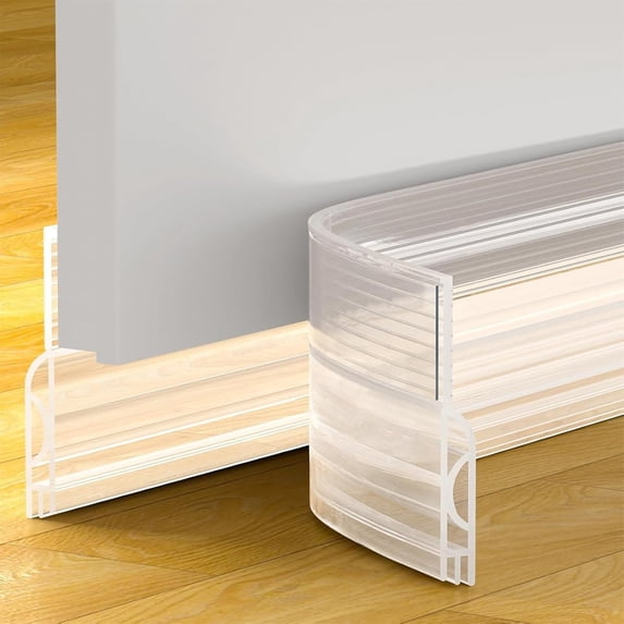 Door Draft Stopper, Door Sweep for Bottom of Door, Weather Stripping ...