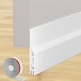 Under Door Draft Stopper, Self- Door Sweep for Bottom of Door, Weather ...