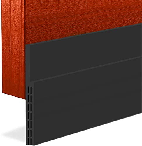 Door Draft Stopper Sweep,3 Inches Widening Door Bottom Seal Strip Under ...
