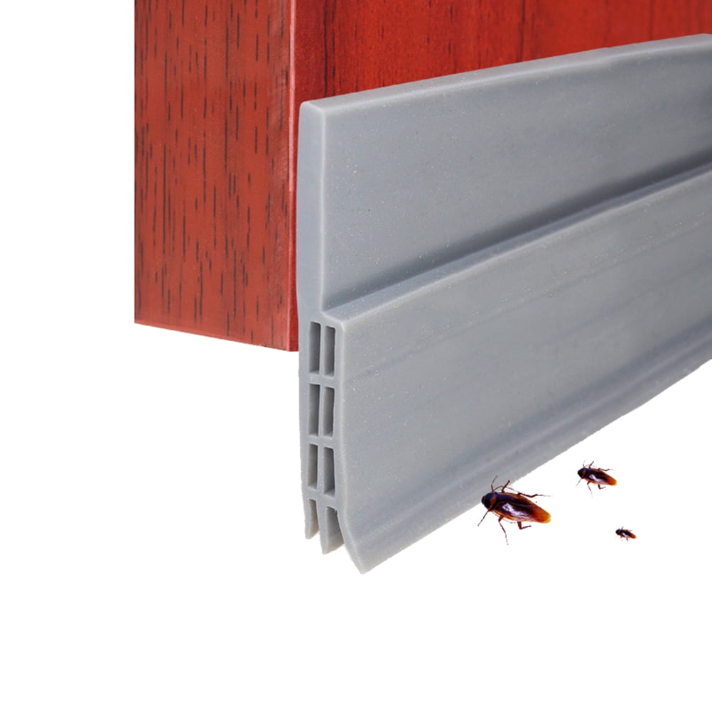Exterior/Interior Door Sweep Strip, Draft Blocker & Weather Stripping ...