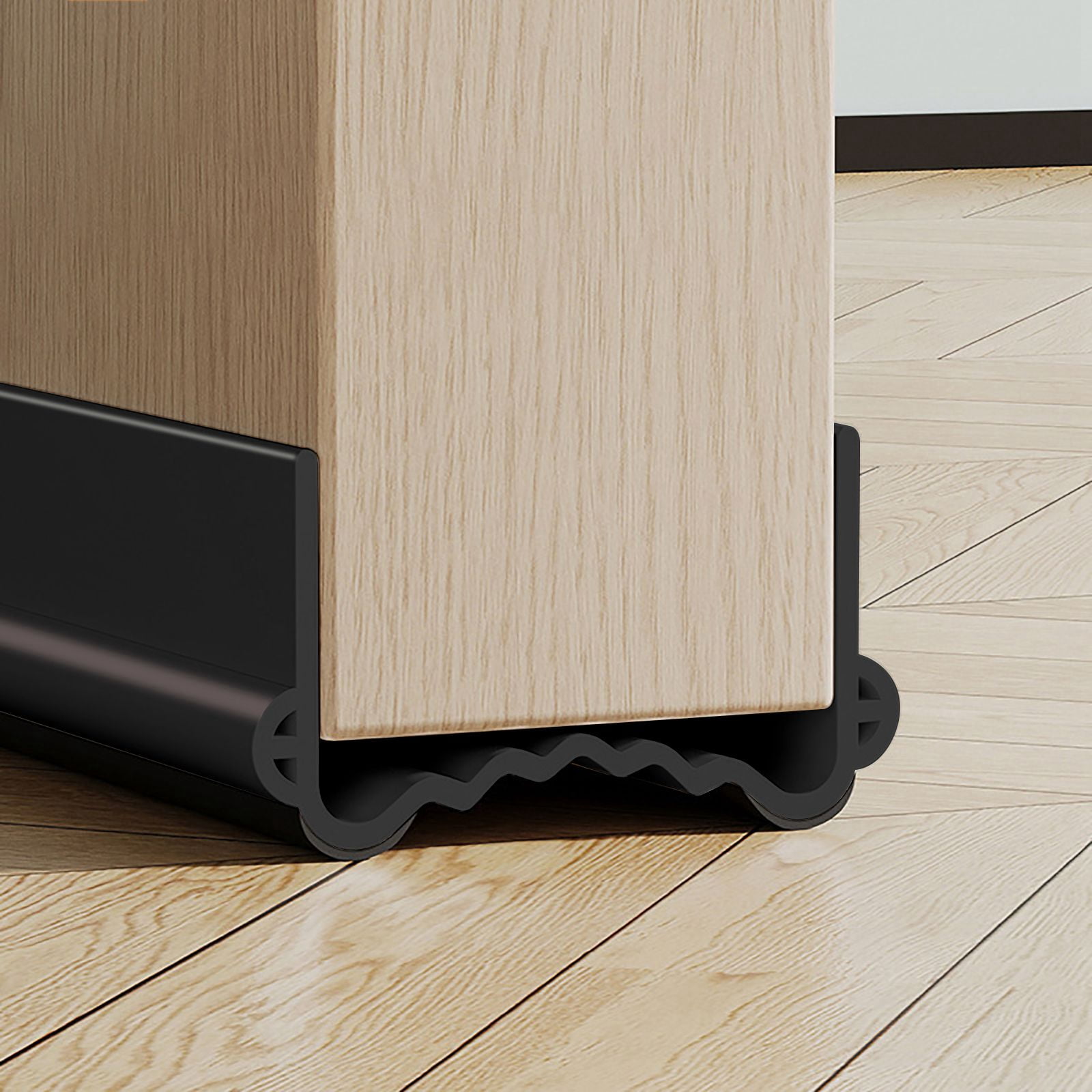 Door Draft Stopper for Bottom of Doors, 39 Inch Free Cutting Length ...