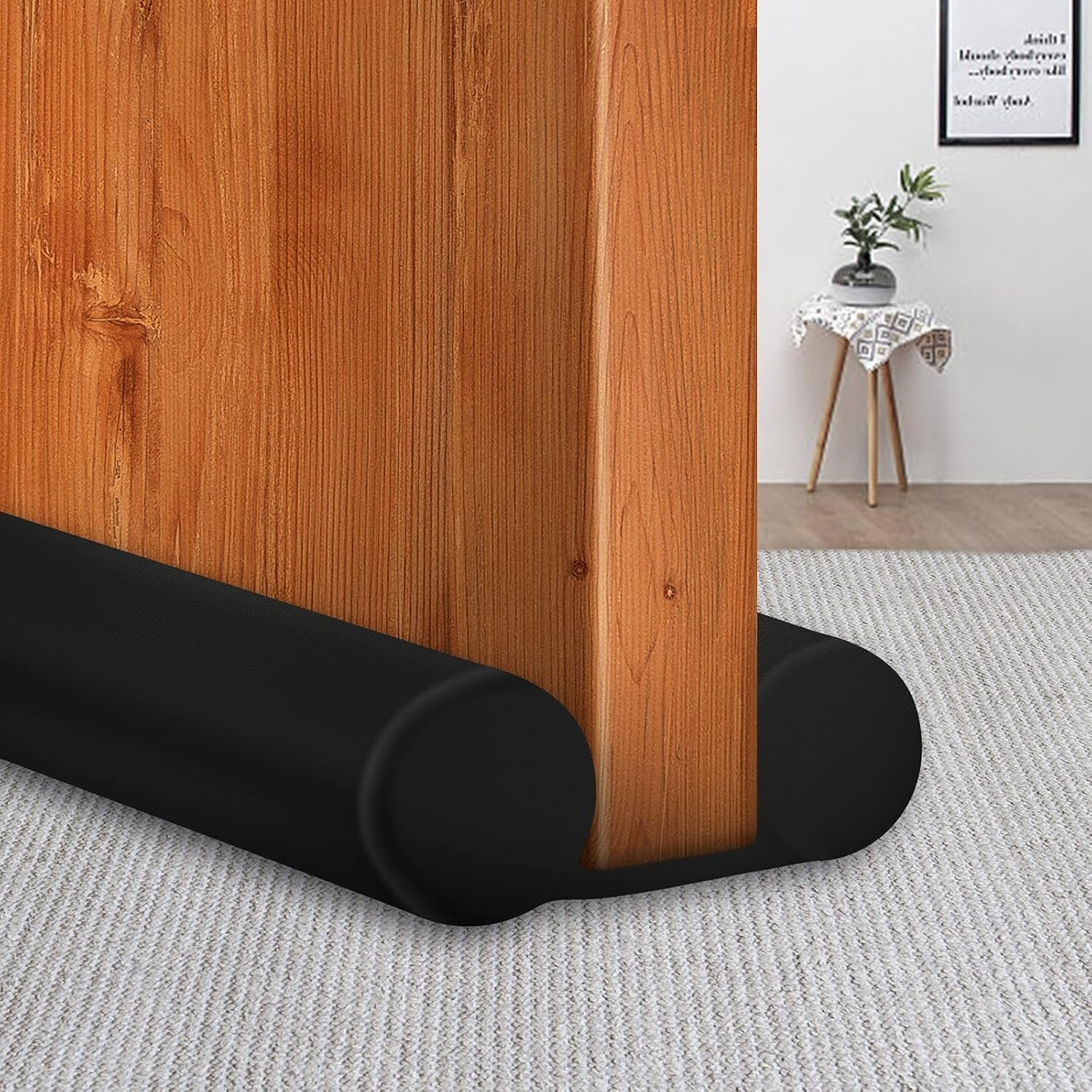 Door Draft Stopper for Bottom of Doors Noise Blocker Large Door Sweep ...